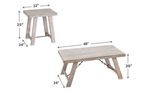 Casual Occasional Tables Set of 3 at Gardner-White