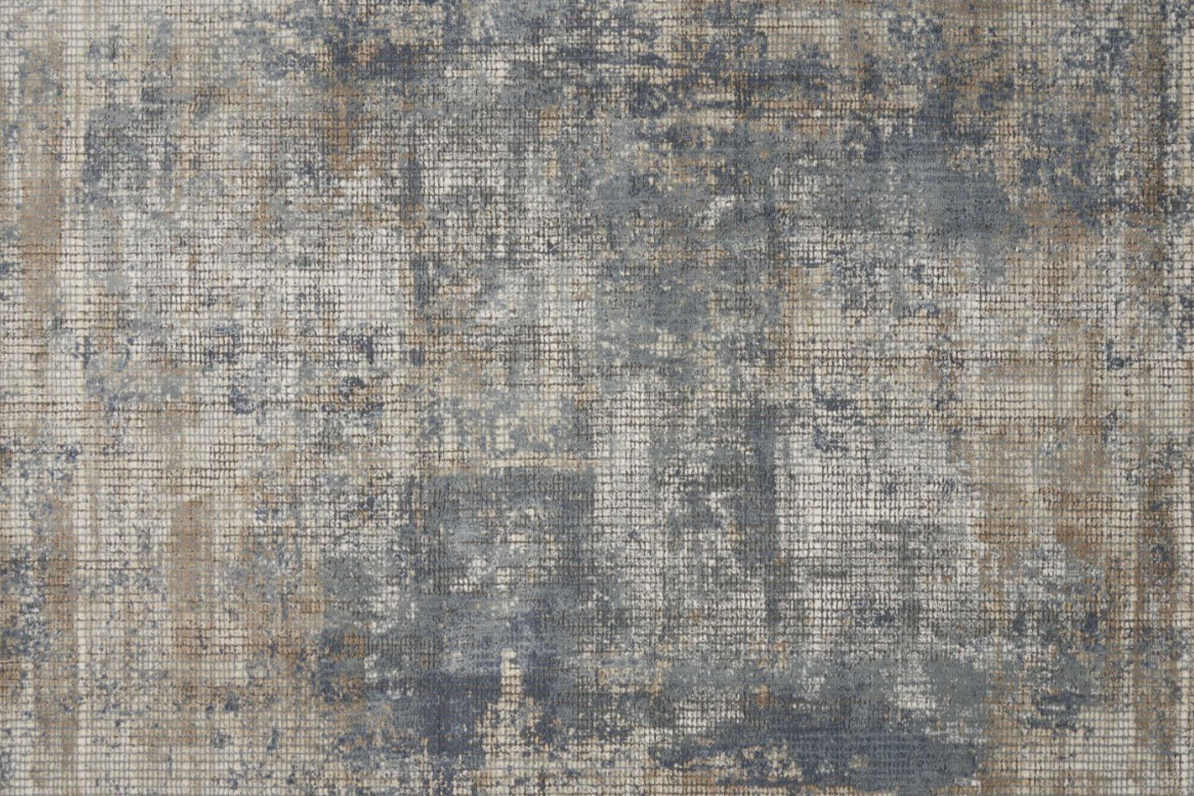 Quarry 5x7 Beige/Blue Area Rug at Gardner-White