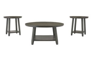 Contemporary 3-Piece Occasional Table Set at Gardner-White