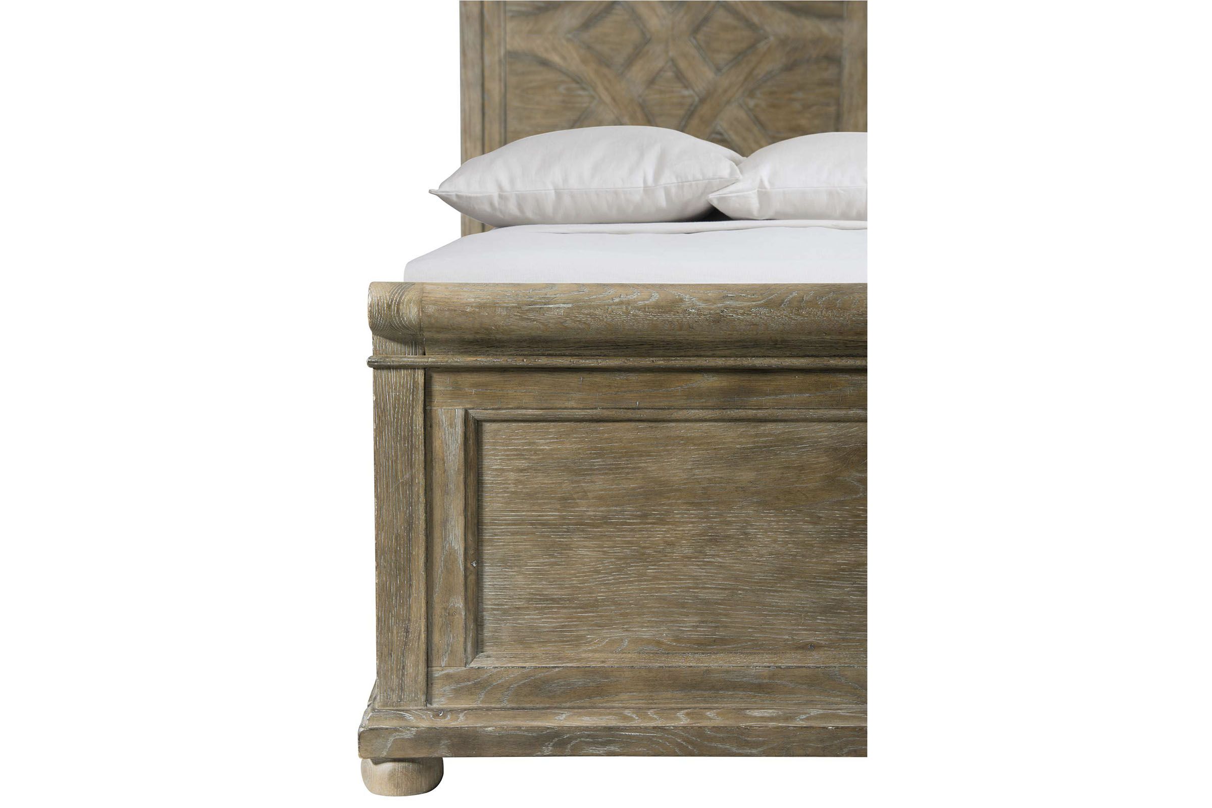 Rustic Patina King Bed by Bernhardt at Gardner-White