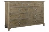 Rustic Patina 9-Drawer Dresser by Bernhardt at Gardner-White