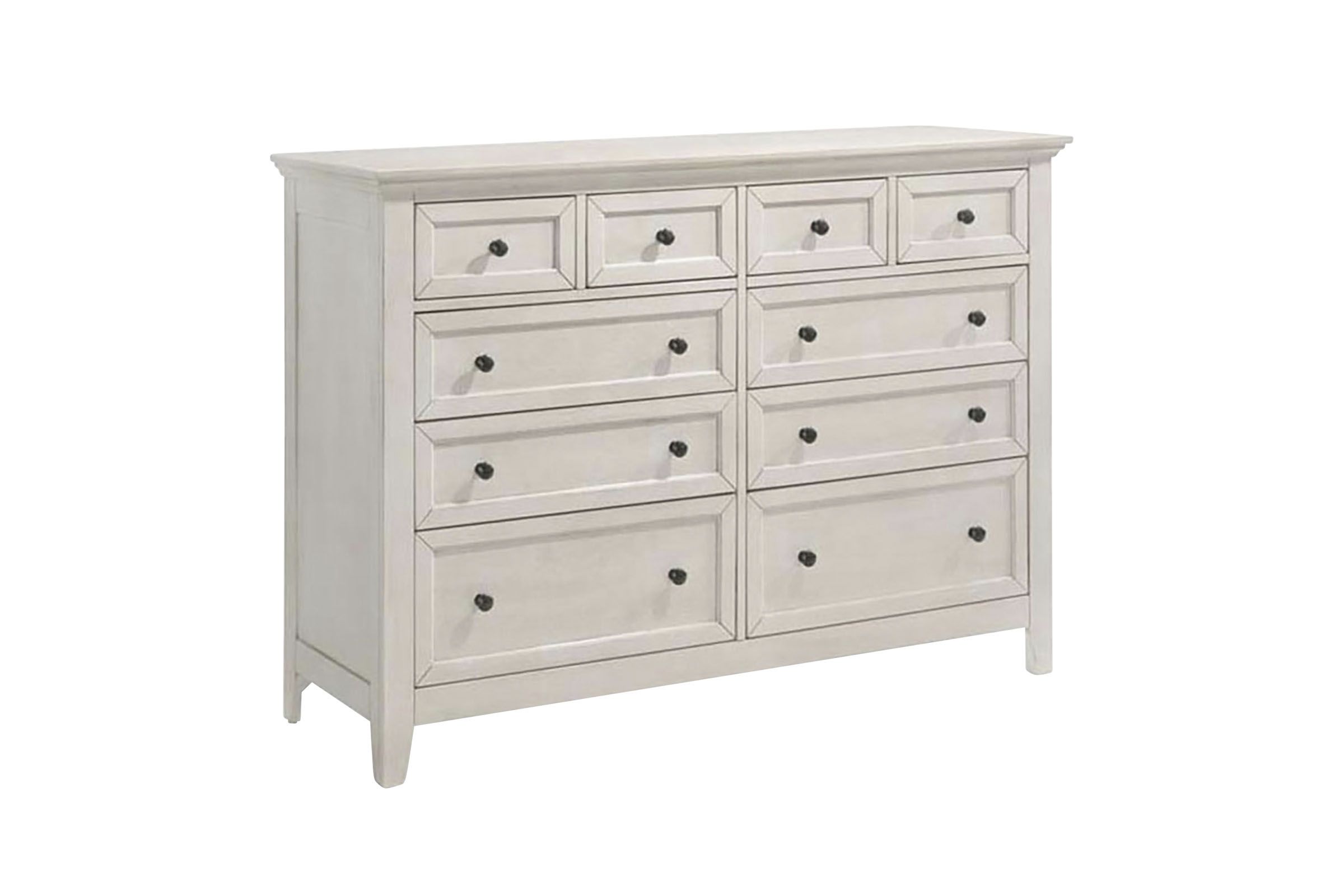San Mateo White Dresser