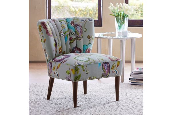 Korey Channel Back Slipper Chair by Madison Park at Gardner-White