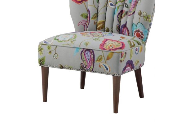 Korey Channel Back Slipper Chair by Madison Park at Gardner-White