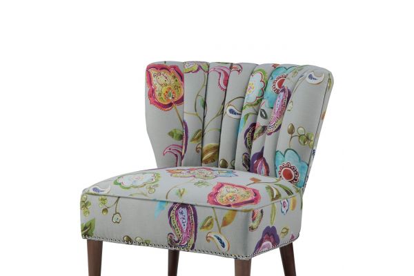 Korey Channel Back Slipper Chair by Madison Park at Gardner-White