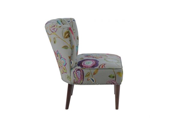 Korey Channel Back Slipper Chair by Madison Park at Gardner-White