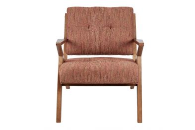 Rocket Lounge Chair in Red by INK+IVY