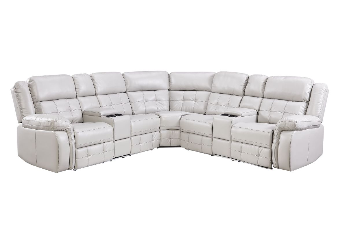 Durango 3-Piece Power Reclining Sectional with LED Lights