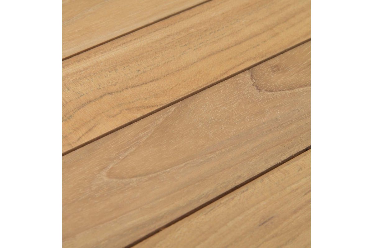 Marina Outdoor Patio Teak Rectangle Coffee Table in Natural