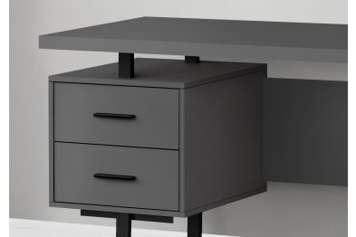Modern Grey 60" Computer Desk at Gardner-White