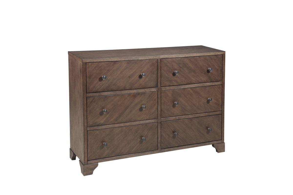 Farmhouse Style Six Drawer Accent Storage Chest at Gardner-White