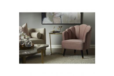 Venus Shell Pink Accent Chair at Gardner-White