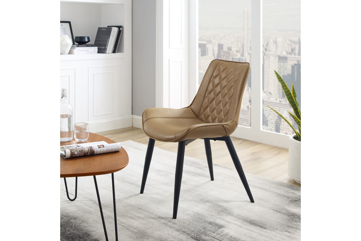 Quilted Back Accent Chair at Gardner-White