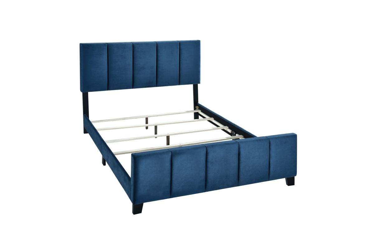 Queen Modern Channel Bed in Nile at Gardner-White