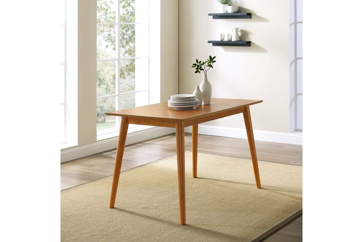 Landon Dining Table Acorn at Gardner-White
