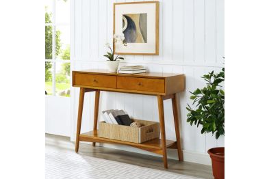 Landon Console Table Acorn at Gardner-White
