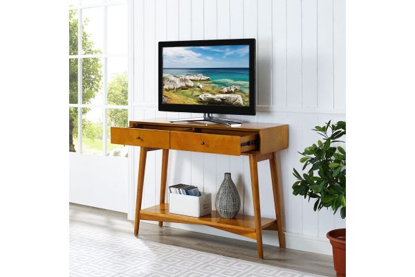 Landon Console Table Acorn at Gardner-White
