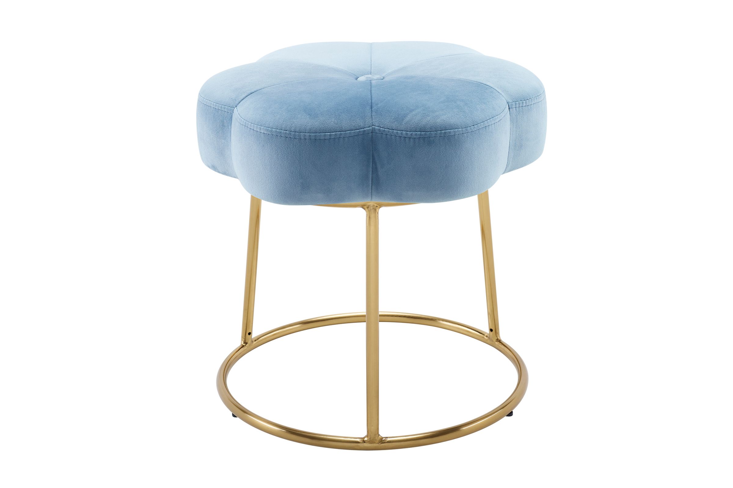 Vanity stool blue store