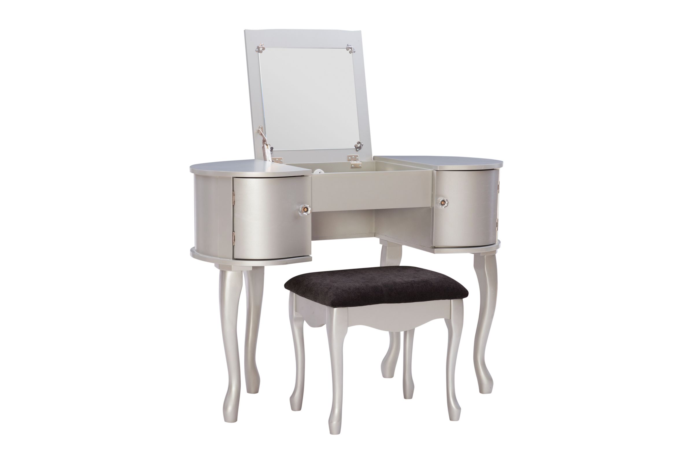 Mallory Silver Vanity Set at Gardner-White