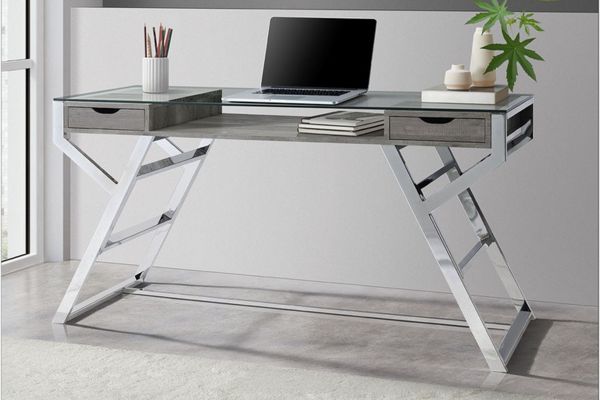 Lovett Glass Top Desk at Gardner-White