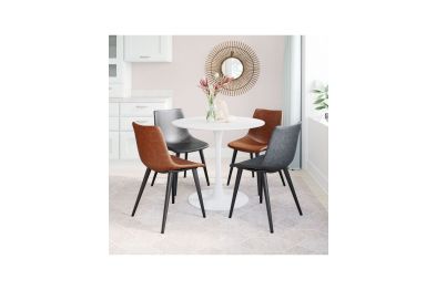 Opus Dining Table White at Gardner-White