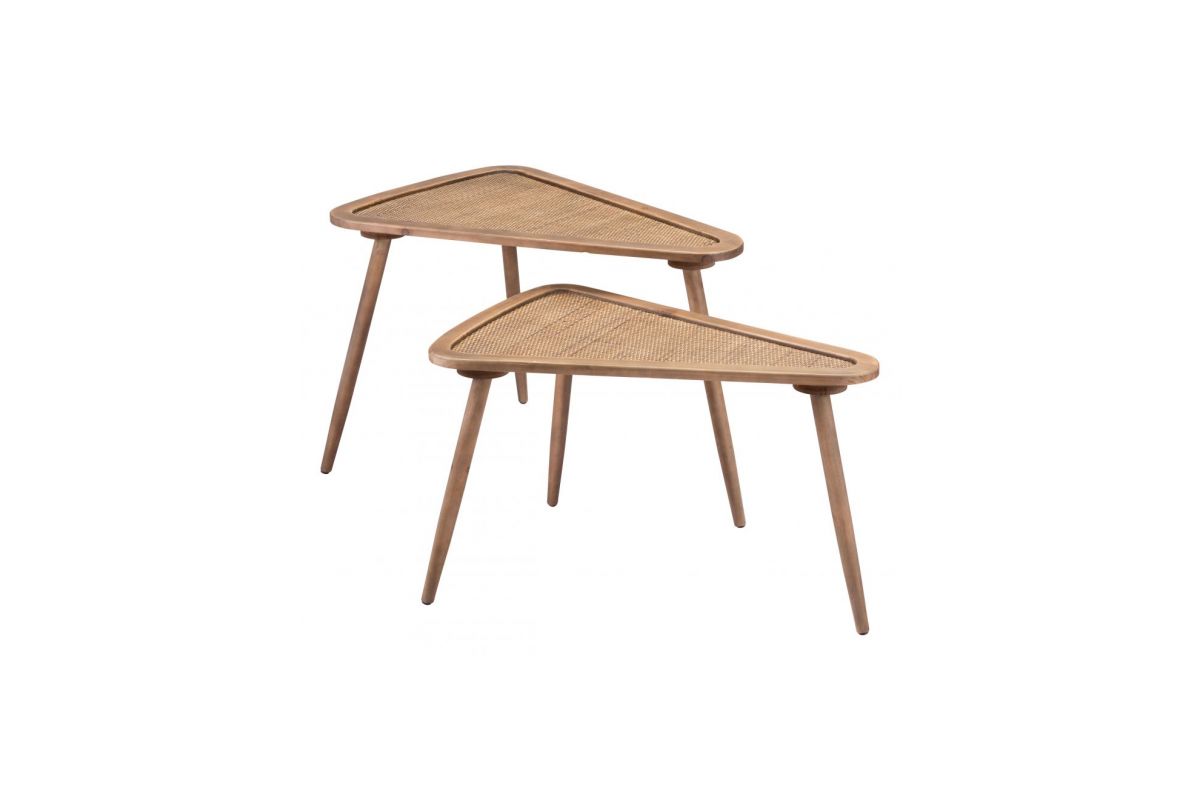 Jonathan Side Tables (Set of 2) Natural at Gardner-White