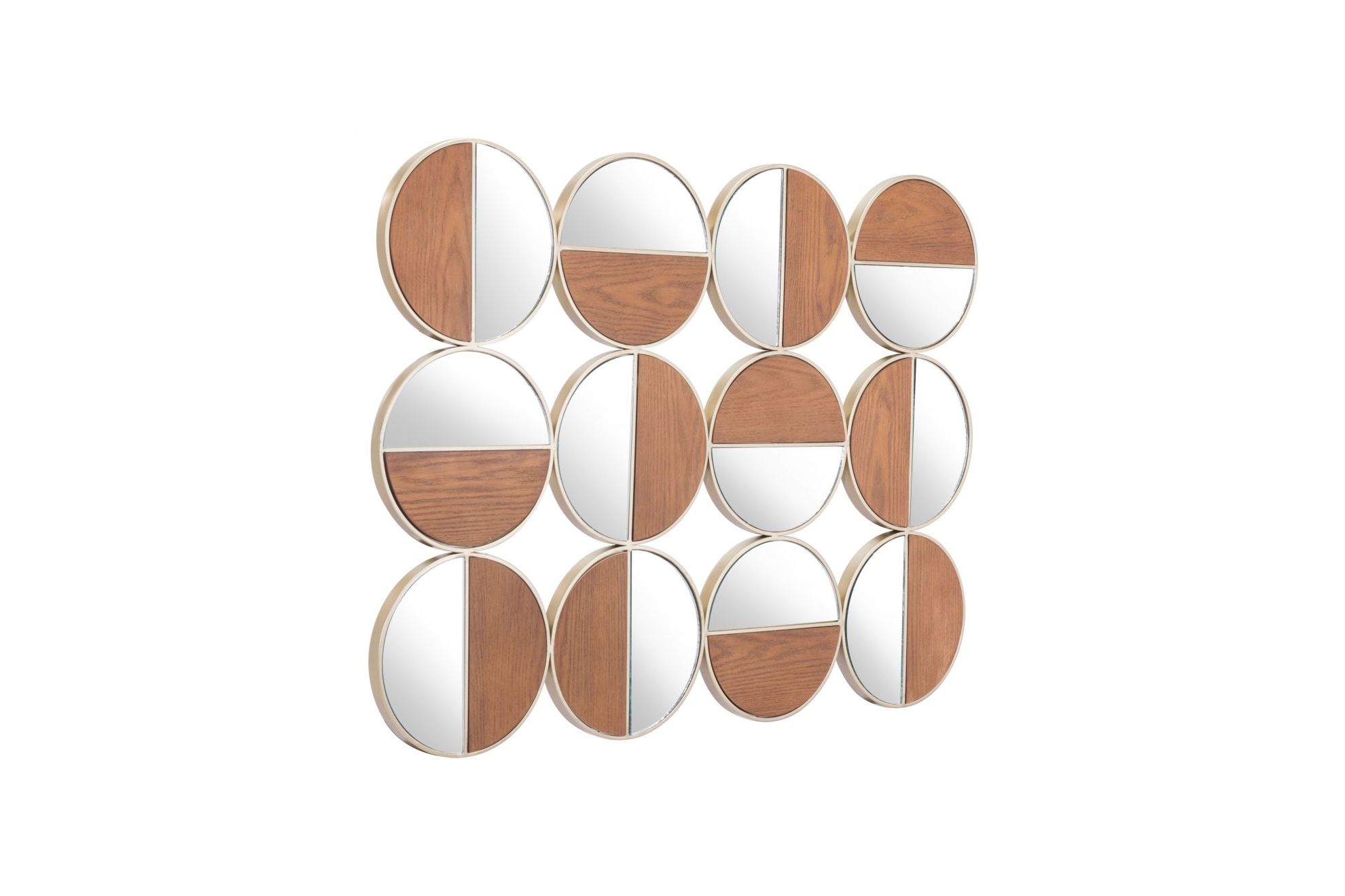 Cycle Round Mirror Multicolor at Gardner-White