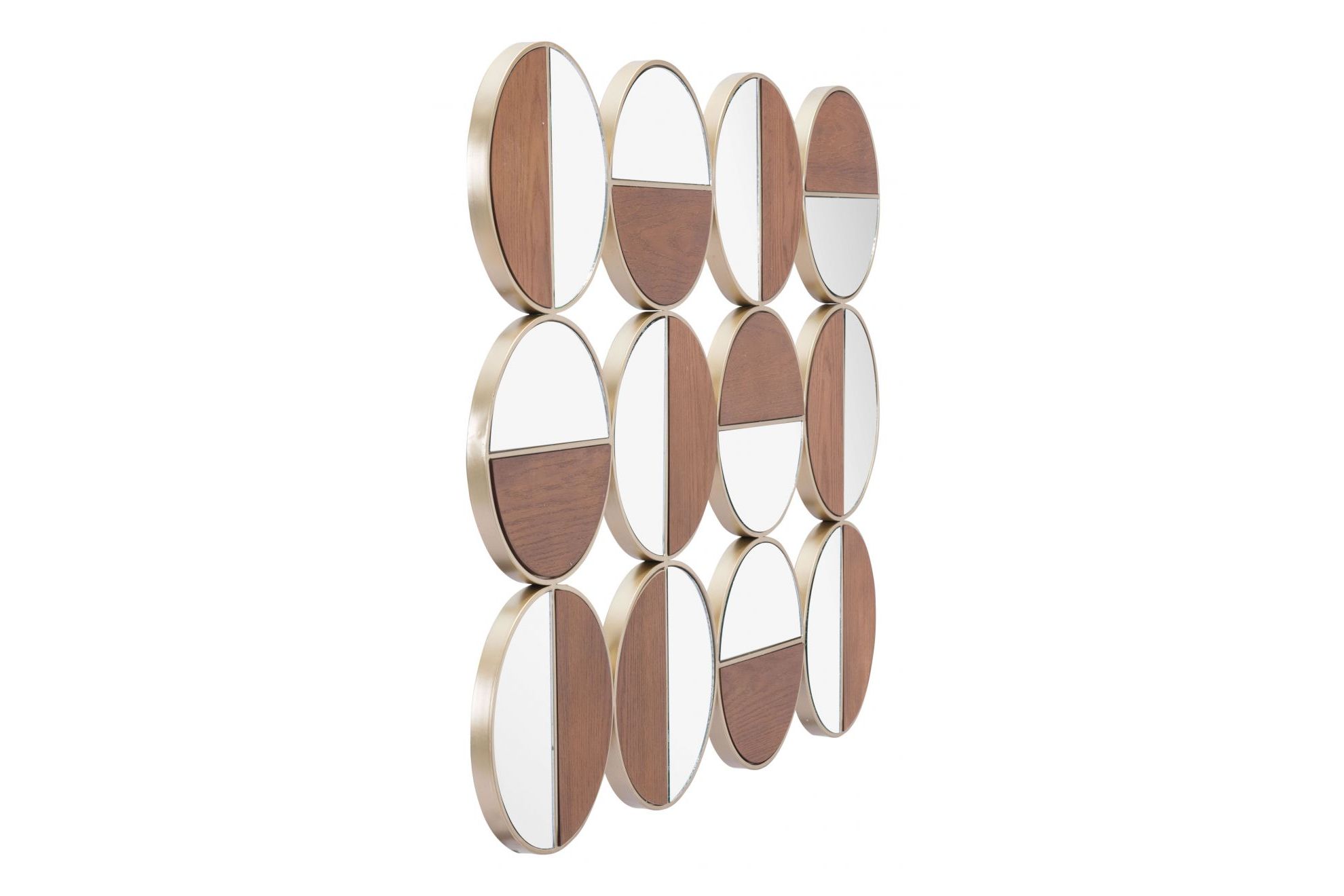Cycle Round Mirror Multicolor at Gardner-White