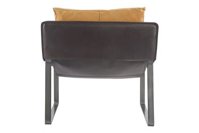 Connor Club Chair Sunbaked Tan Leather at Gardner White