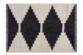 Amanda Black & Ivory 5'x7' Modern Area Rug at Gardner-White