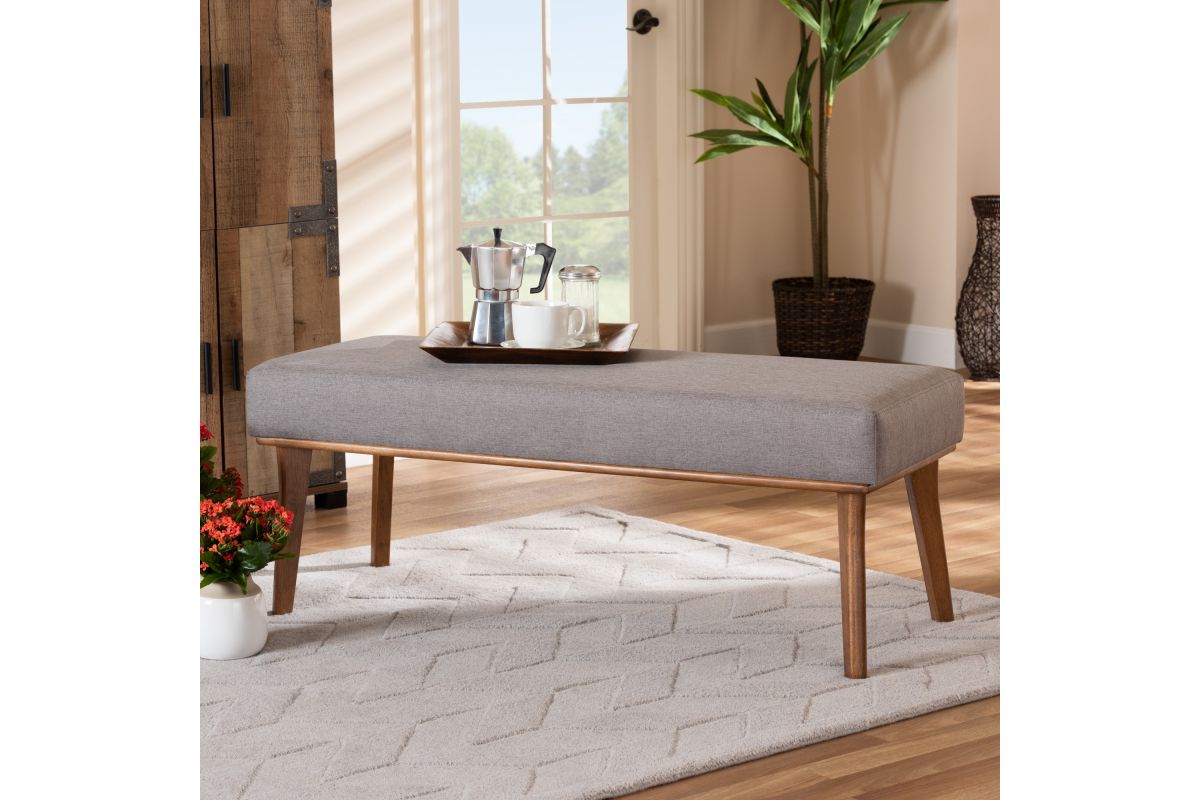 Odessa Grey Dining Bench at Gardner-White