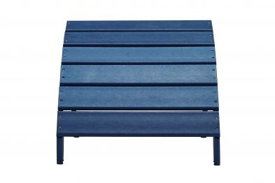 Adirondack Footrest Blue at Gardner-White