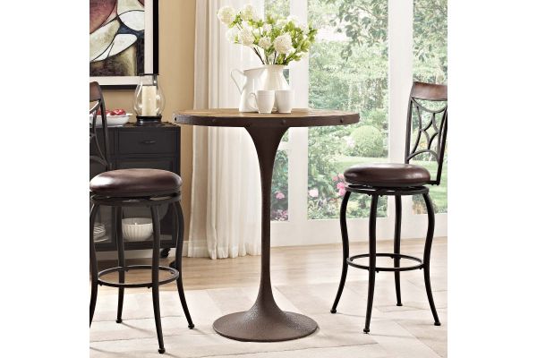 Drive Wood Bar Table at Gardner-White