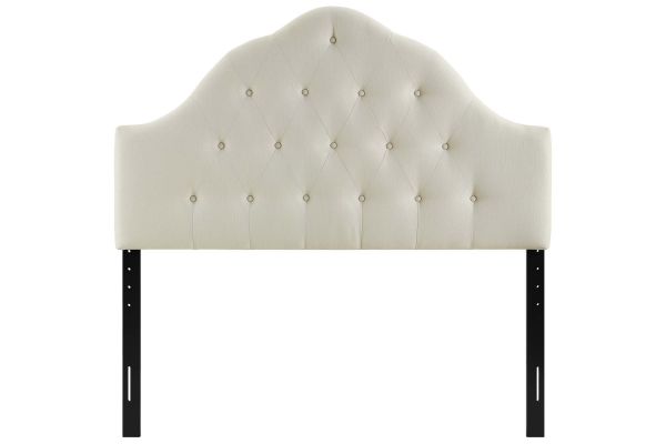 Sovereign Full Upholstered Fabric Headboard in Ivory