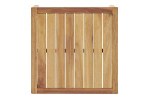 Portsmouth Karri Wood Outdoor Patio Bar Table in Natural