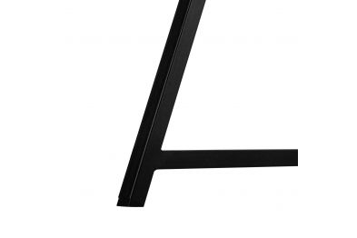 Marble Look & Black Metal Computer Desk at Gardner-White