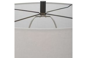 Neolithic Blue-Gray Table Lamp at Gardner-White