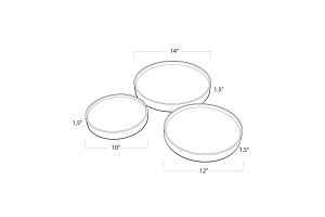 Mixer Trays, Set of 3 by Regina Andrew at Gardner-White