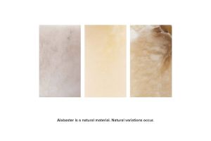 Square Raw Alabaster Table Lamp by Regina Andrew at Gardner-White