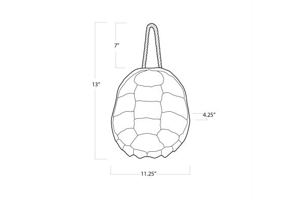 Turtle Shell Accessory by Regina Andrew at Gardner-White