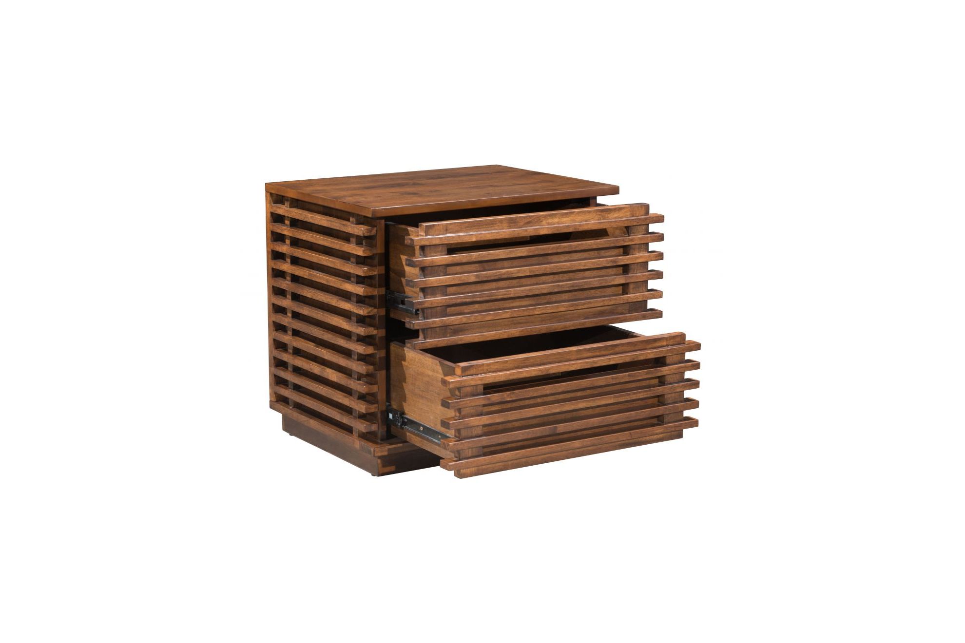 Linea End Table Walnut at Gardner-White