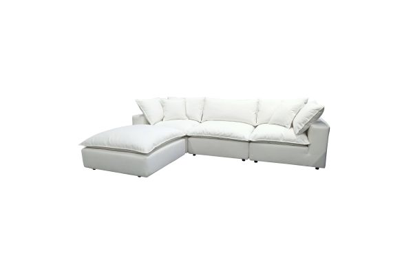 Cali Pearl Modular 4 Piece Sectional