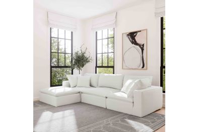 Cali Pearl Modular 4 Piece Sectional