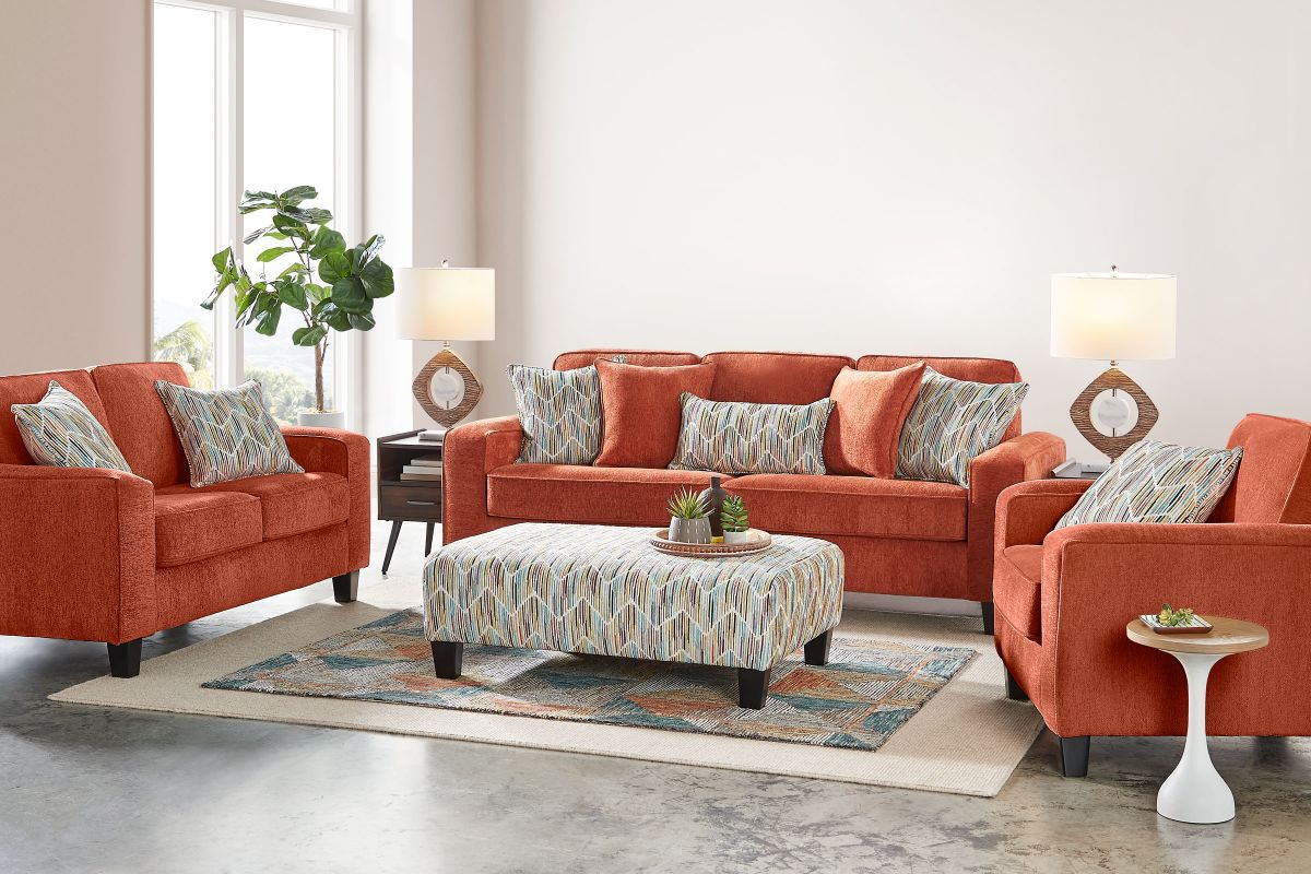 Cora Red Chair at Gardner-White