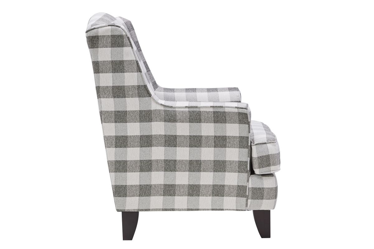 Hazel Check Accent Chair at Gardner-White