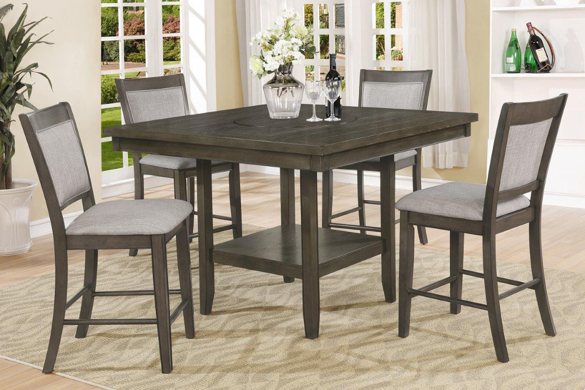Fulton Table + 4 Stools at Gardner-White