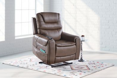 Lansing Dual Power Lift Chair at Gardner White