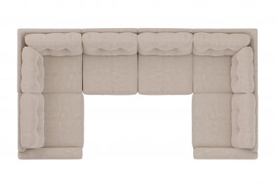 ModularOne Stone 6-Piece Sectional at Gardner White