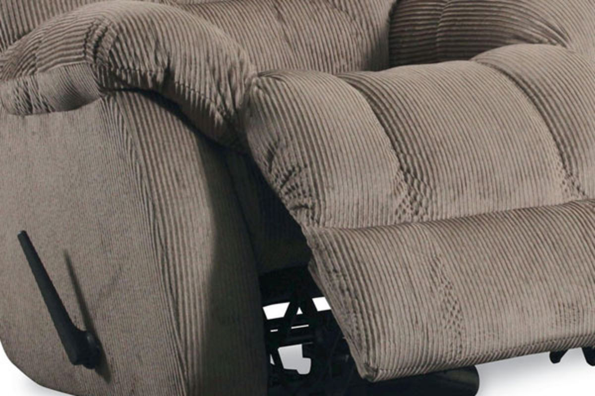 Ripley Cocoa Rocker Recliner at Gardner-White