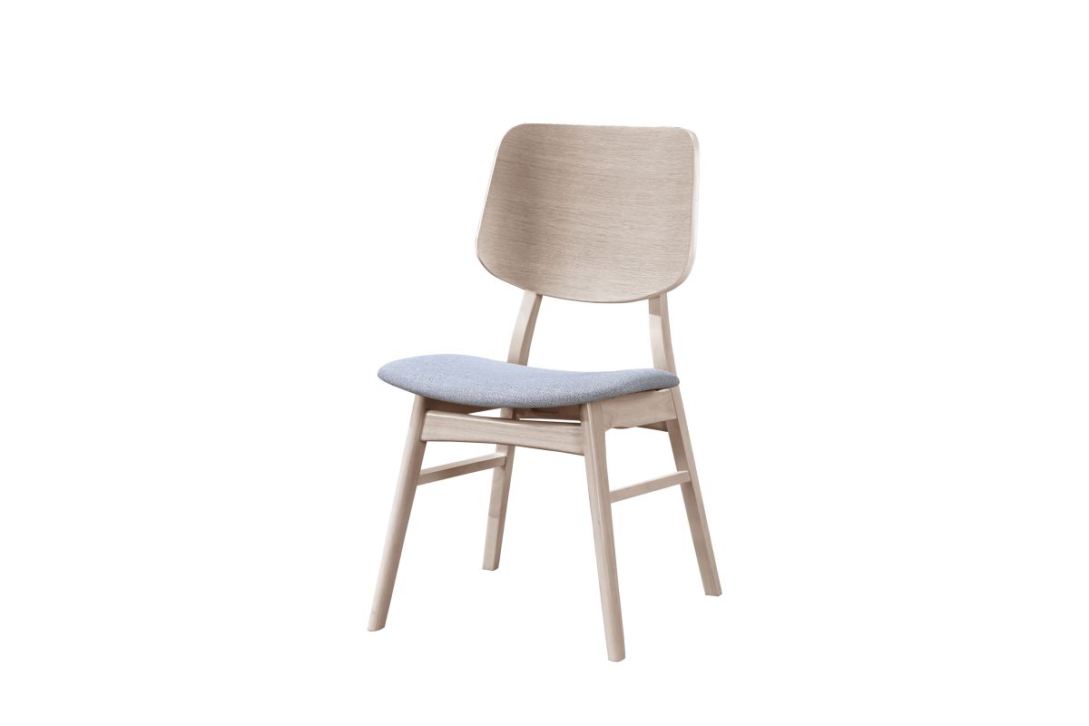 Oscar Wood Back Chair - White Ash at Gardner White